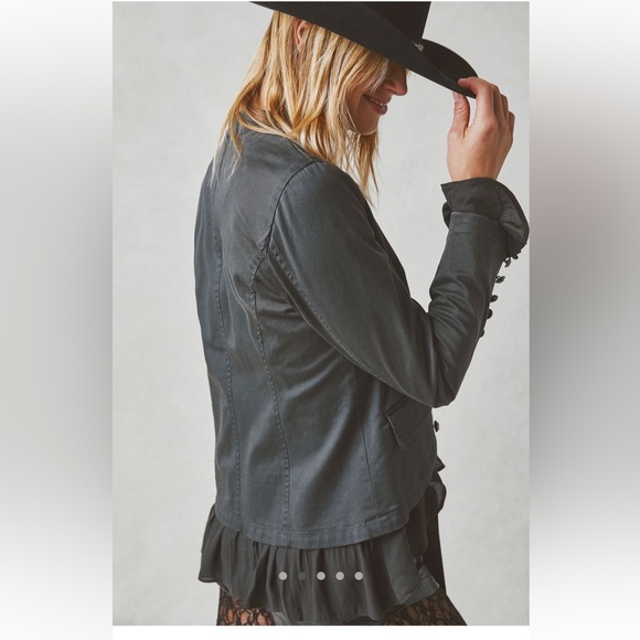 Free People | Jackets & Coats | Free People Nwt Ruffles Romance Jacket ...